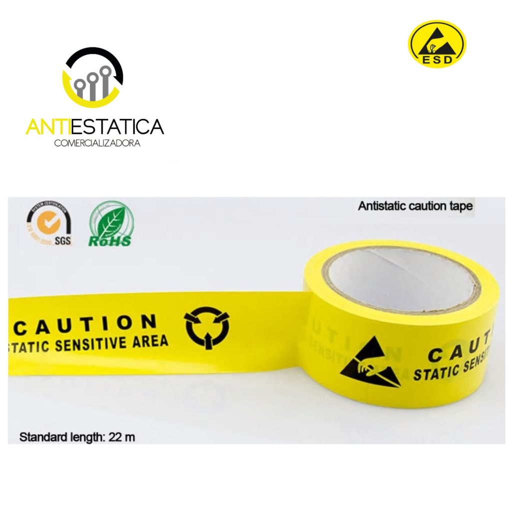 CINTA ADHESIVA DEMARCADORA ANTIESTATICA/ESD 50X33M - Antiestatica